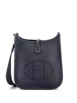 Hermès Evelyne Bag Gen Iii Clemence Tpm Crossbody Bag - Grey