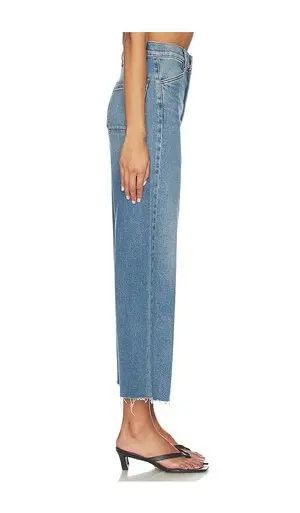 FAVORITE DAUGHTER The Mischa Shortie High Rise Wide Ankle Jeans