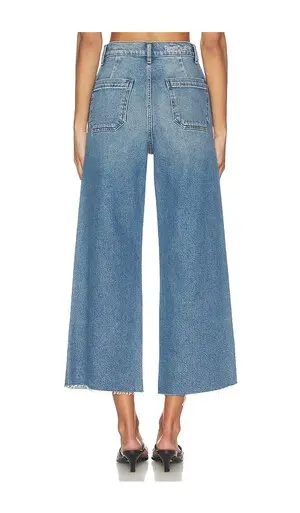 FAVORITE DAUGHTER The Mischa Shortie High Rise Wide Ankle Jeans