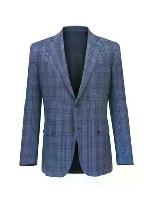 Blue Plaid Blazer