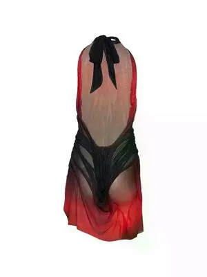 DI PETSA Wetlook Mini Dress