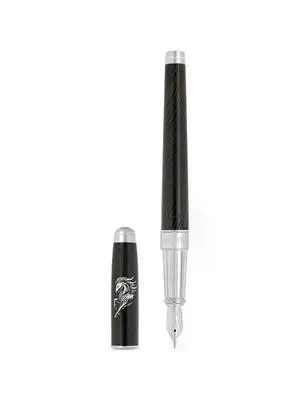 S.t. Dupont Line D Eternity Fountain Pen - Black