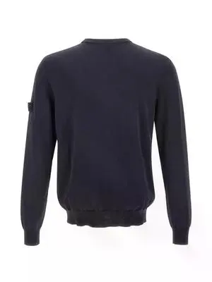 Peuterey Logo-patch Crew-neck Sweatshirt - Blue