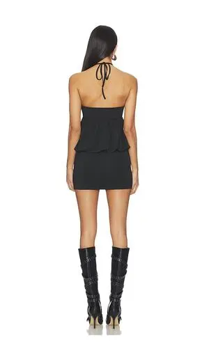 Superdown Halterneck Mini Dress With Embellished Detail