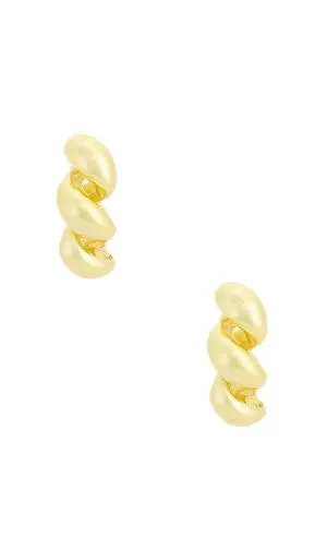 CASA CLARA Blossom Hoop Earrings
