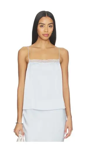 Rue Sophie Alva Cami Top In Baby Blue - Plein Air