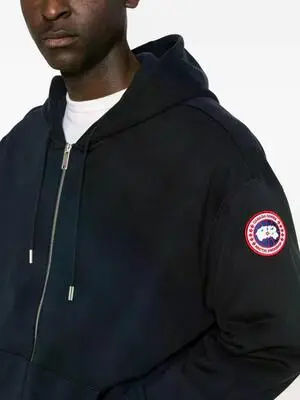 Canada Goose Logo-appliqué Hoodie
