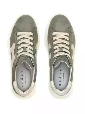 Hogan Rebel Suede Sneakers - Green