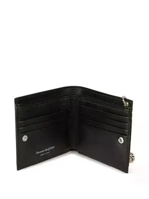 Alexander McQueen Chain Leather Wallet