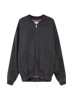 ALYSI Ribbed Knit Bomber