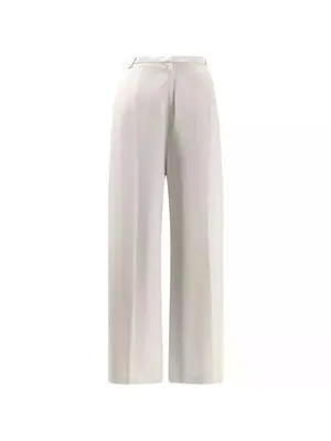ALYSI Wide Leg Linen Trousers