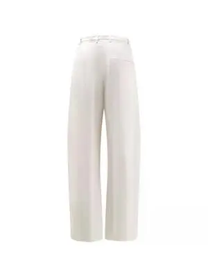ALYSI Wide Leg Linen Trousers