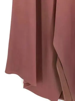 ALYSI Midi Asymmetric Skirt - Pink