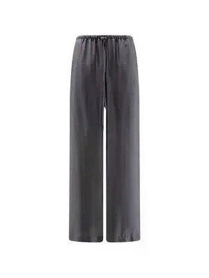 ALYSI Silk Wide Leg Trousers
