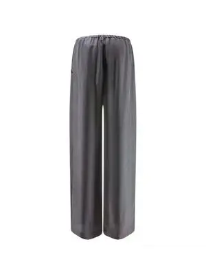 ALYSI Silk Wide Leg Trousers