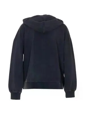 Liu Jo Embellished Zip-up Hoodie With Drawstring Hood