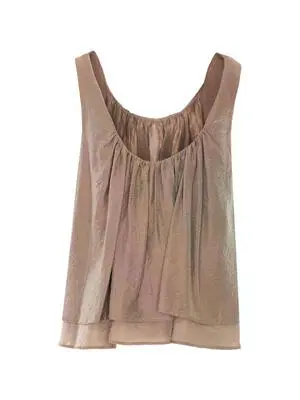 ELE Draped-detail Top
