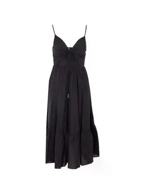 Michael Kors Thin-strap V-neck Dress