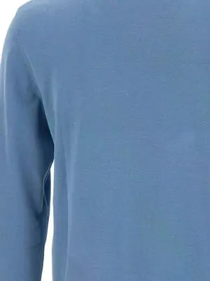Peuterey Ganna Logo-patch Crew-neck Sweater - Blue