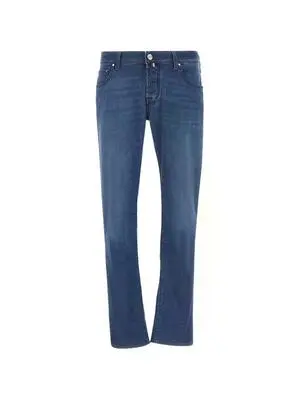Jacob Cohen Faded Pants For Men