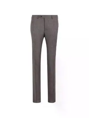 Canali Checked Button Suit