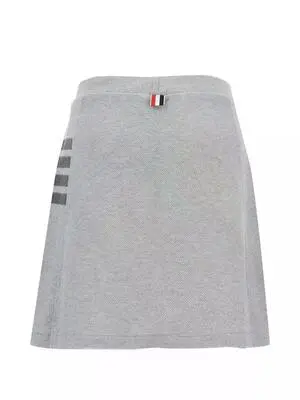Thom Browne Mini Skirt With Logo Detail