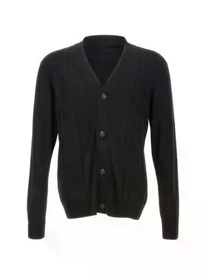 Tagliatore Ribbed Cardigans For Men