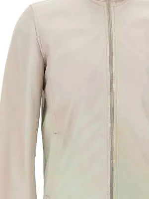 BARBA NAPOLI Ribbed Leather Jacket