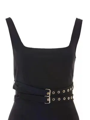 Liu Jo Belted Boat Neck Mini Dress