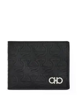 FERRAGAMO Gancini Wallet - Black