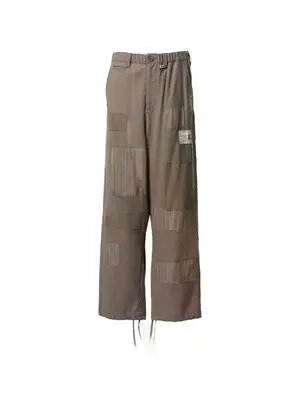 Mihara Yasuhiro Repaired Patchwork Trousers
