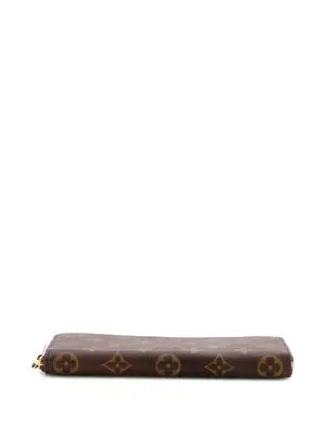 LOUIS VUITTON Clemence Wallet Monogram Canvas Small Wallets