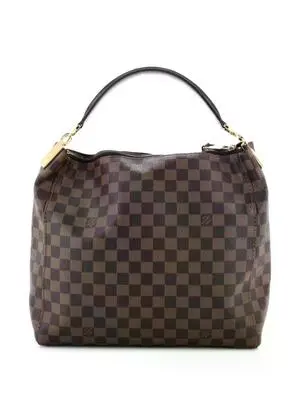 LOUIS VUITTON Portobello Damier Pm Hobo Bag - Brown
