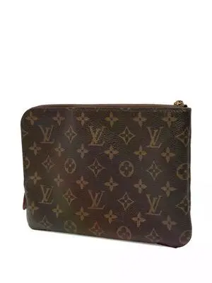 LOUIS VUITTON 2018 Monogram Etui Voyageur Pm - Brown