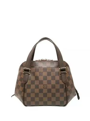 LOUIS VUITTON 2005 Damier Ebene Belem Pm Handbag