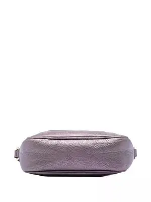 Gucci Metallic Leather Soho Disco Crossbody Bag - Purple