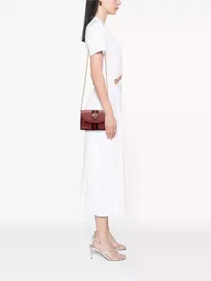 Gucci 2000-2015 Mini Leather Rajah Web Chain Crossbody Bag