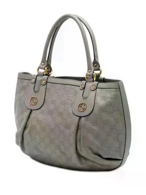 Gucci 2016-2026 Ssima Scarlett Tote Bag - Grey