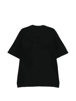 LARDINI Round-neck T-shirt - Black