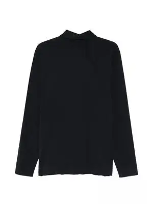 LARDINI Buttoned Polo Shirt - Blue