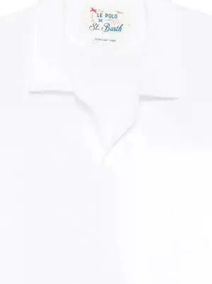 MC2 SAINT BARTH Jeremy Buttonless T-shirt - White