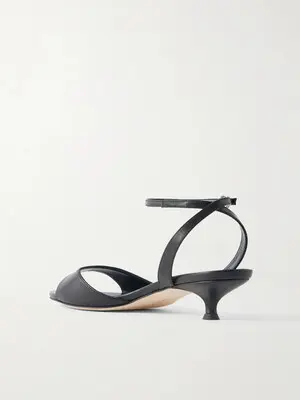 AeydĒ Zelia Leather Sandals - Black