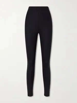 JIL SANDER Wool-blend Leggings