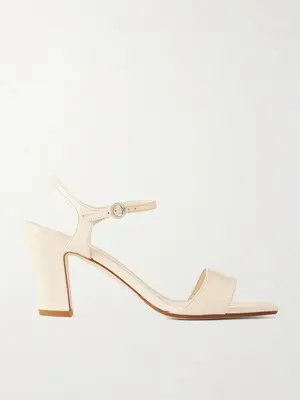 AeydĒ Imogen Leather Sandals - Neutrals
