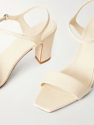 AeydĒ Imogen Leather Sandals - Neutrals