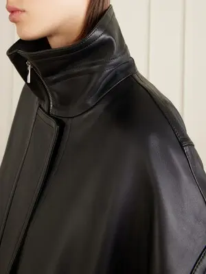 Theory Lambskin Leather Jacket