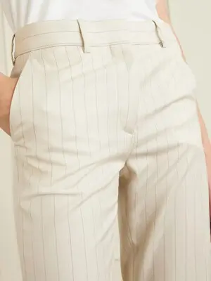 Acne Studios Pinstriped Wool Straight-leg Pants
