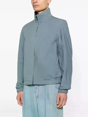 Brioni Zip-front Long-sleeve Jacket - Blue