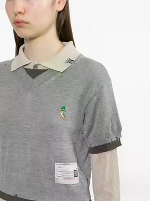 Mihara Yasuhiro Triple-layered Sweater