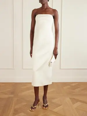Simkhai Enid Satin Midi Dress
